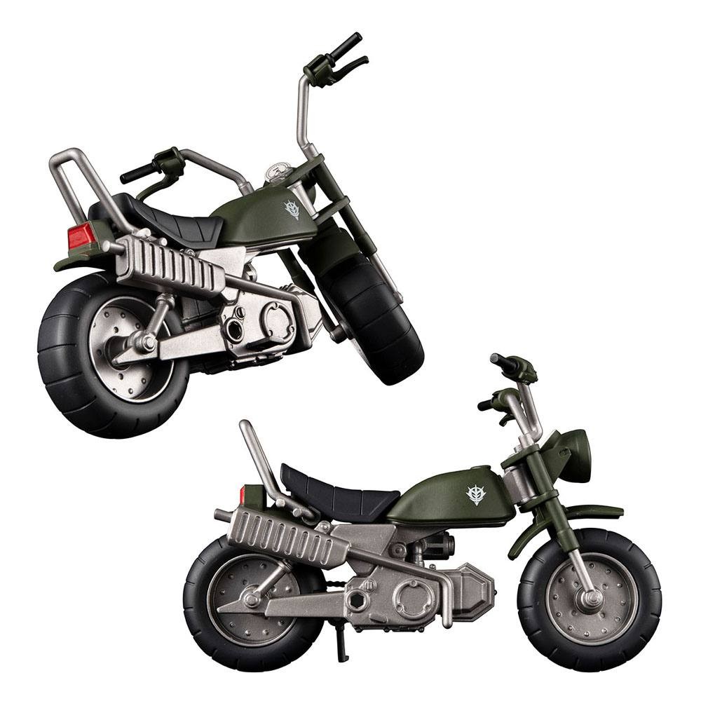 MEGAHOUSE MS GUNDAM ZEON PRINCIPALITY SOLDIER AND V-01 MOTORCYCLE S...