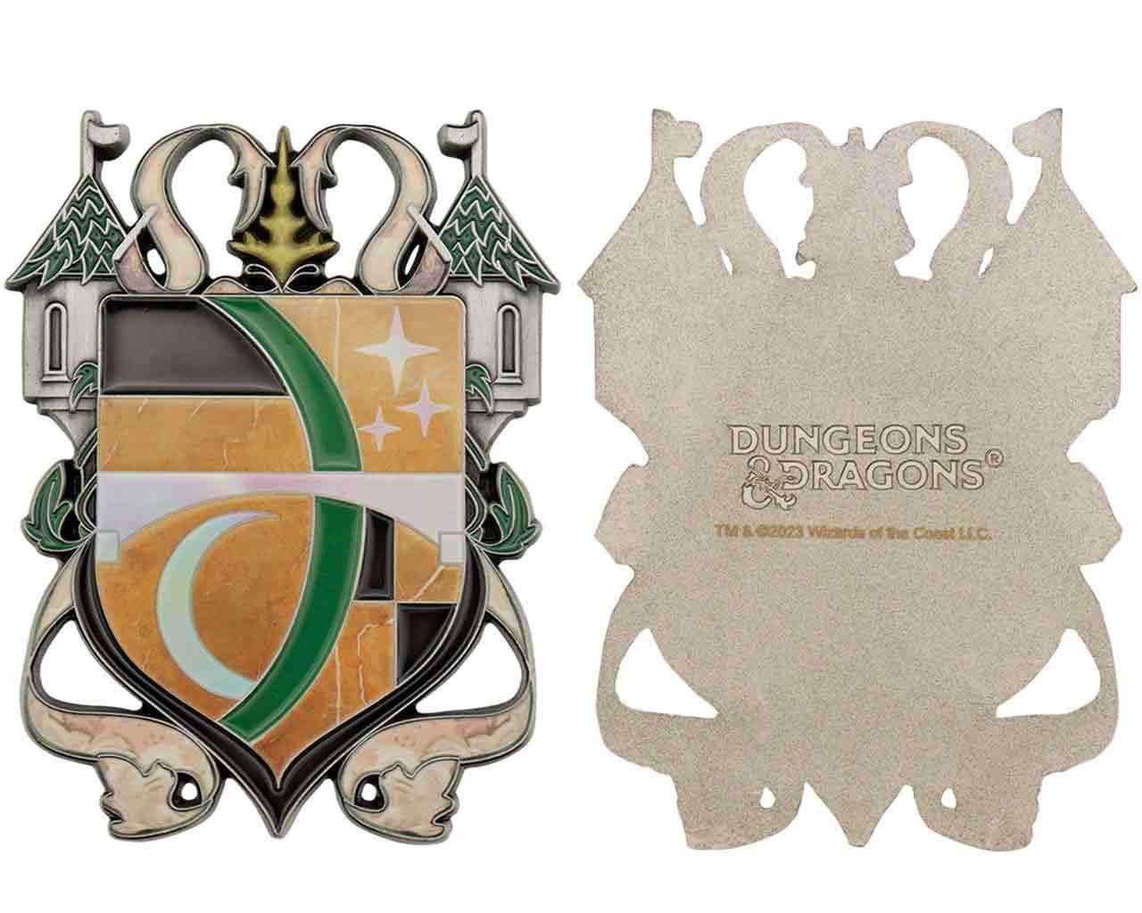 BUY DUNGEONS AND DRAGONS SILVERY MOON METAL INSIGNIA REPLICA FANATTIK