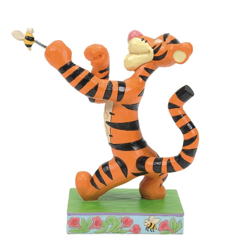 BUY WINNIE THE POOH TIGGER FIGHTING BEE STATUE FIGURE ENESCO
