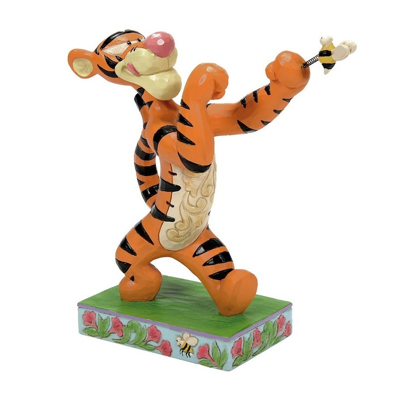 BUY WINNIE THE POOH TIGGER FIGHTING BEE STATUE FIGURE ENESCO