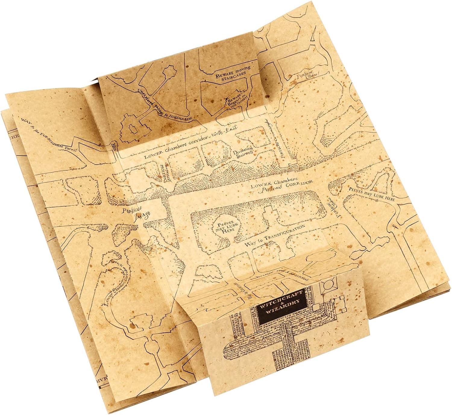 GRUPO ERIK HARRY POTTER MAPPA - THE MARAUDER'S MAP REPLICA