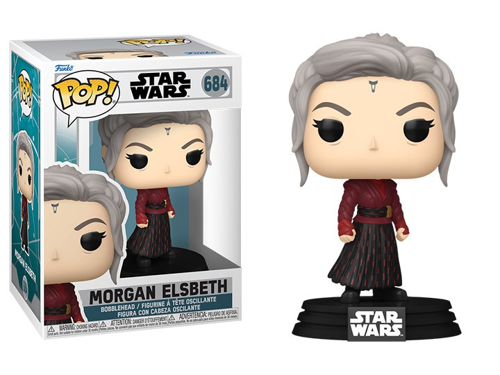 BUY FUNKO POP! STAR WARS AHSOKA - MORGAN ELSBETH BOBBLE HEAD KNOCKE...