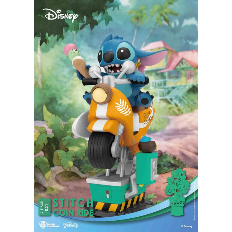 BUY D-STAGE LILO AND STITCH COIN RIDE STATUE FIGURE DIORAMA BEAST K...