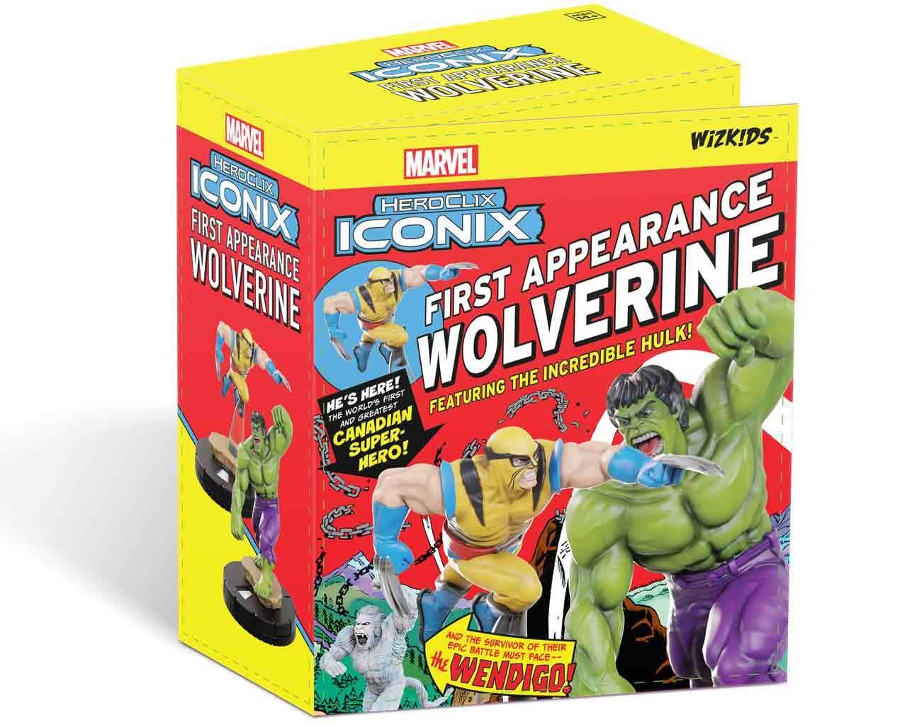 BUY MARVEL COMICS HEROCLIX ICONIX WOLVERINE FIRST APPEARANCE WIZKIDS