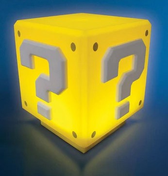 BUY SUPER MARIO MINI QUESTION BLOCK LIGHT PALADONE PRODUCTS