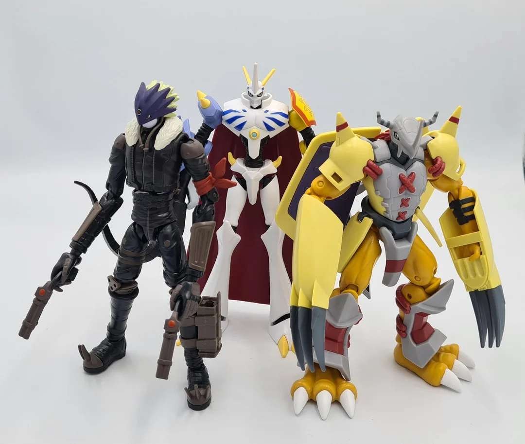 BUY ANIME HEROES DIGIMON SET 3X ACTION FIGURE BANDAI