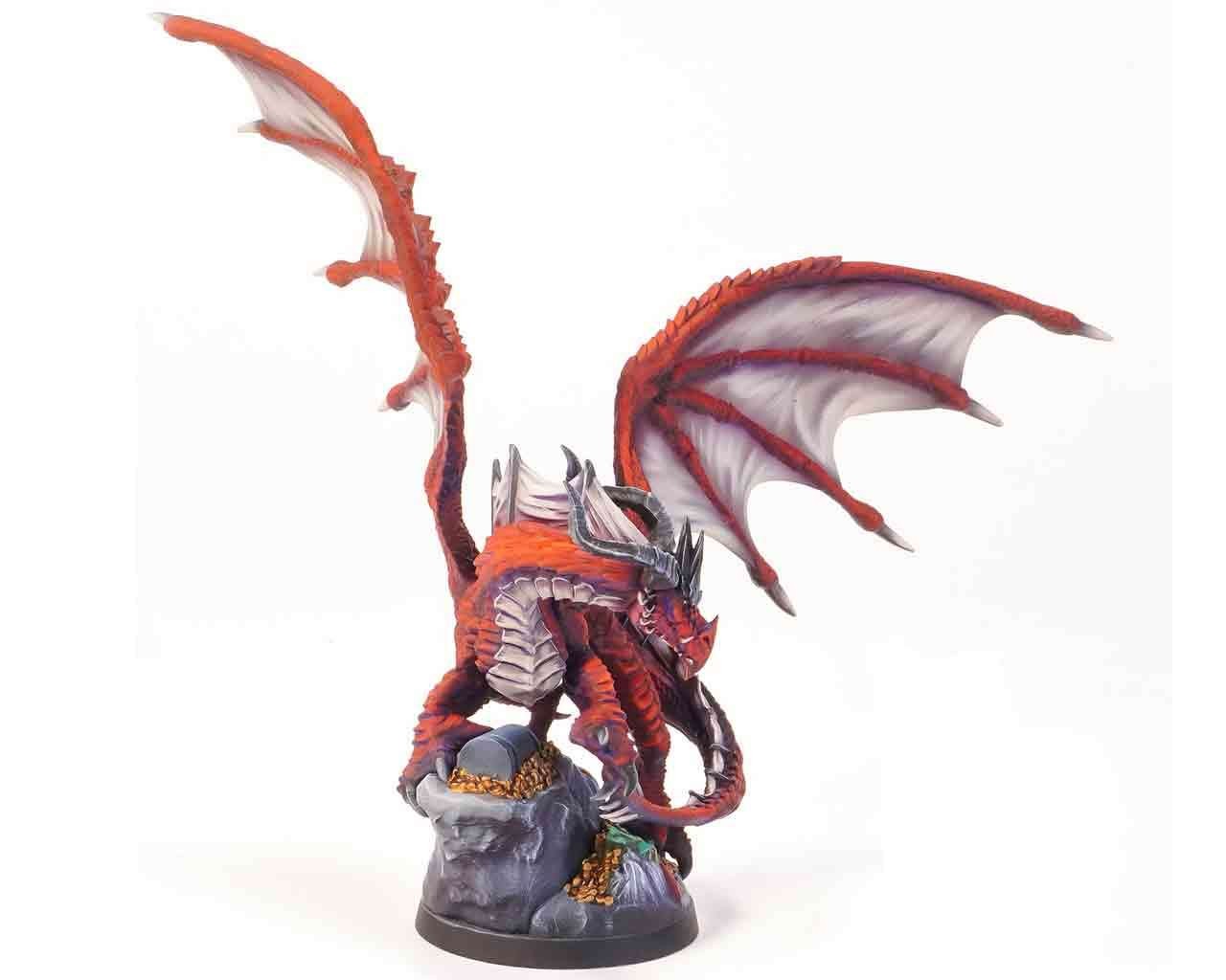 Pre Painted Dungeons & Lasers: Thos The Young Dragon - 5.5 Inch DND ...