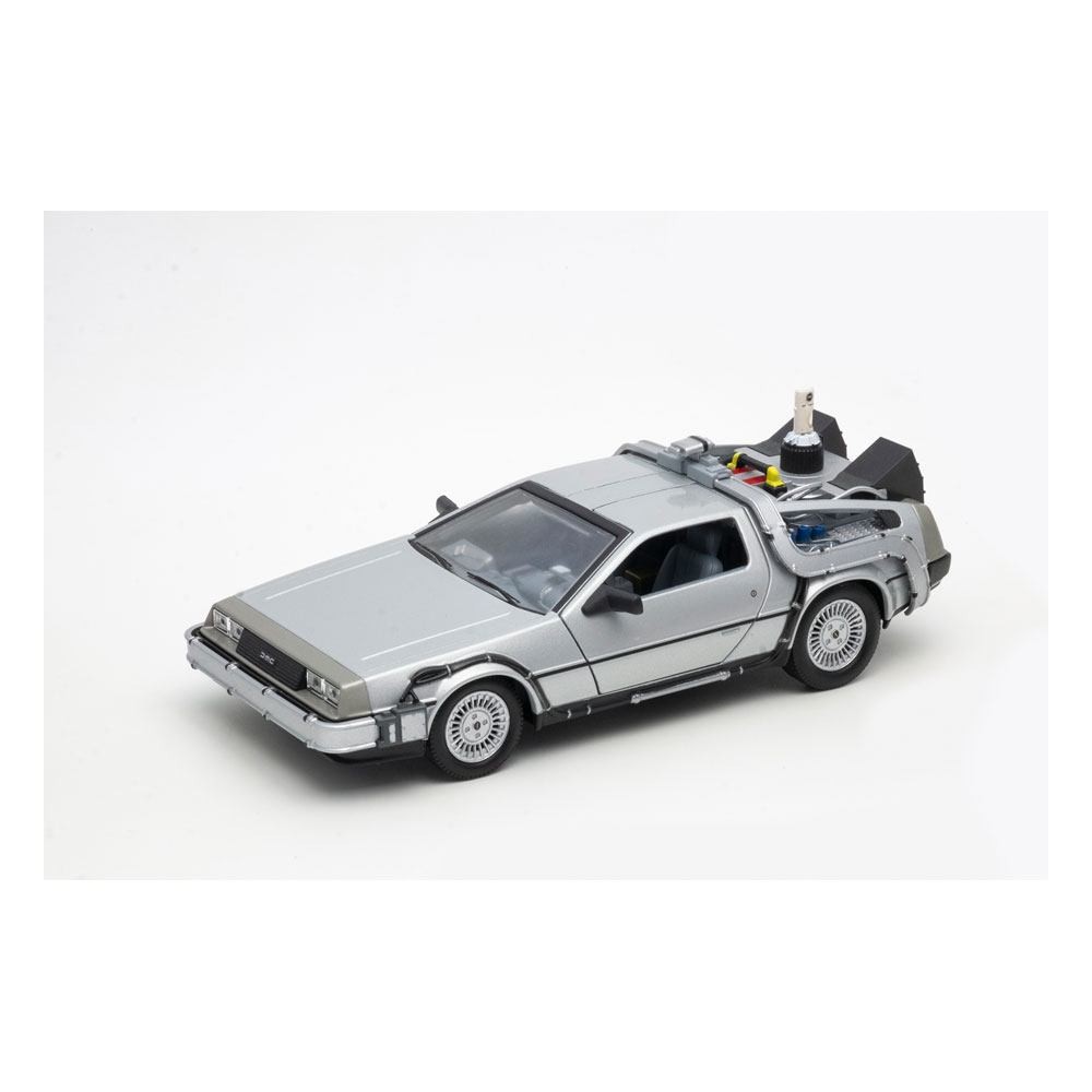 BUY BACK TO THE FUTURE PART II - FLY MODE DELOREAN 1/24 DIECAST MET...