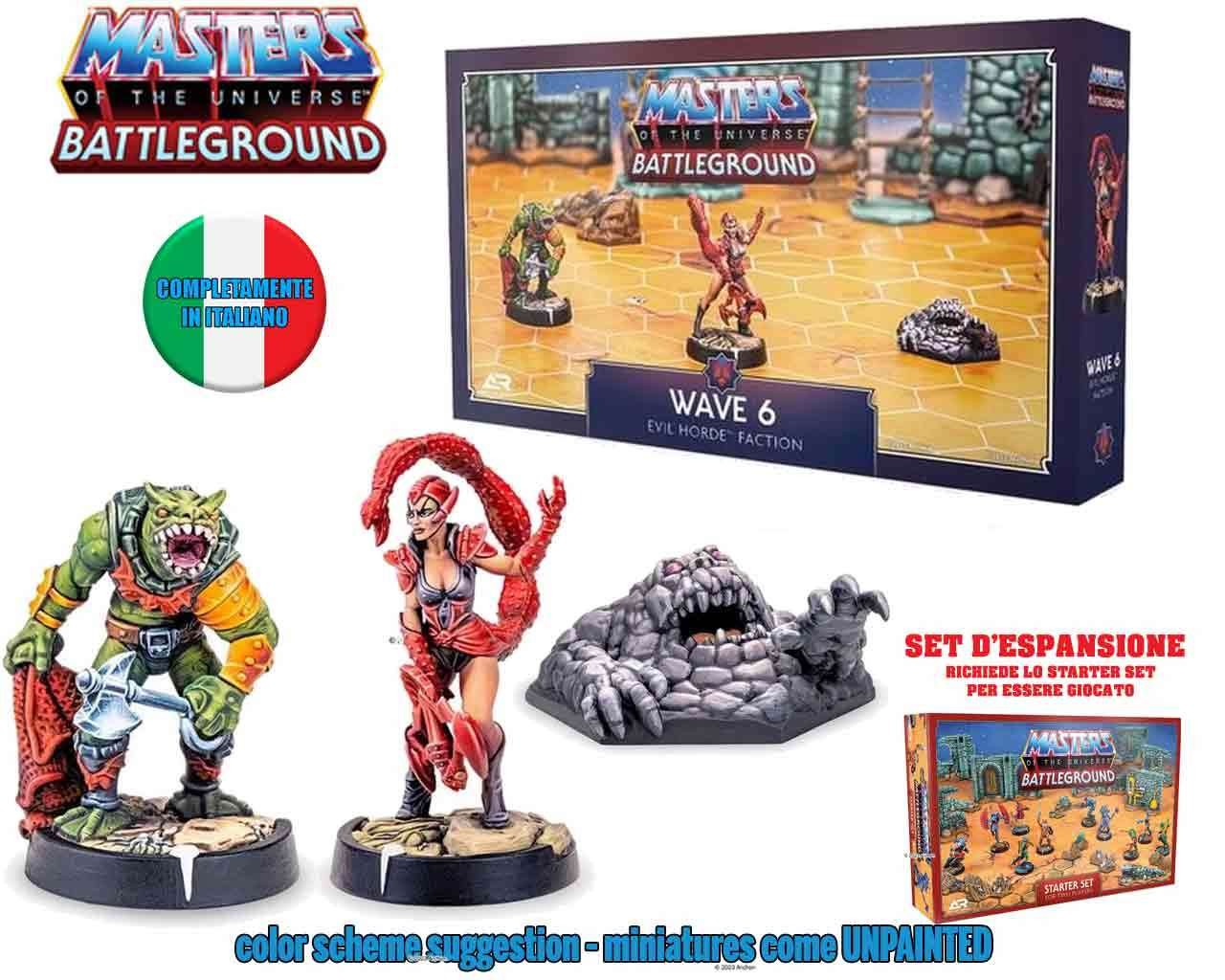 BUY MASTERS OF THE UNIVERSE BATTLEGROUND WAVE 6 EVIL HORDE FACTION ...