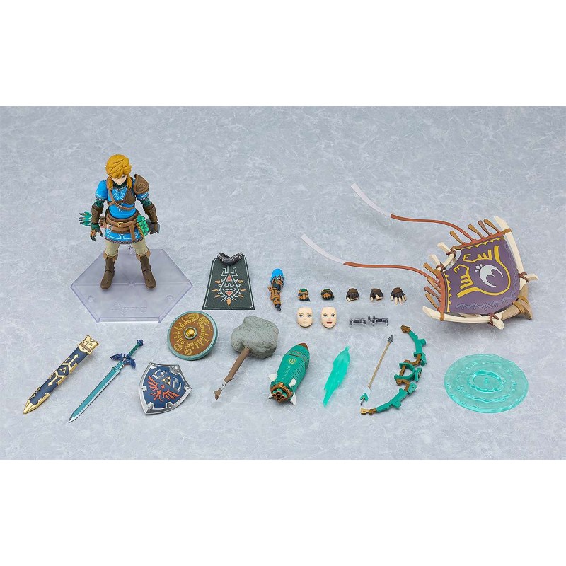 BUY THE LEGEND OF ZELDA T.O.T.K. LINK FIGMA DELUXE ACTION FIGURE GO...