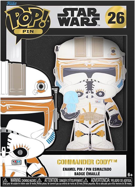 BUY FUNKO POP! PIN STAR WARS COMMANDER CODY PIN FIGURE FUNKO
