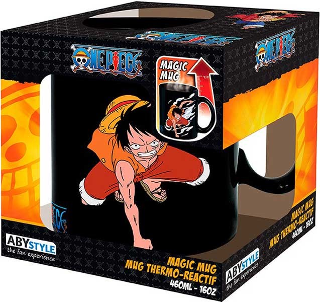 BUY ONE PIECE LUFFY AND ACE HEAT CHANGE MUG ABYSTYLE
