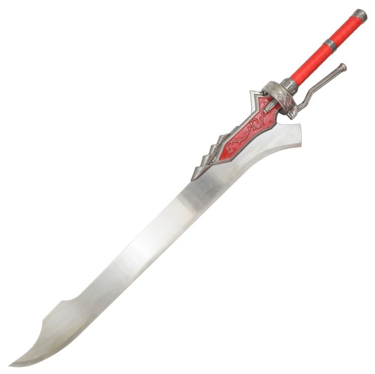 DEVIL MAY CRY NERO SPADA RED QUEEN REPLICA 126CM
