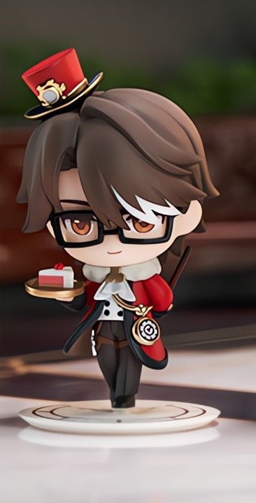 RIBOSE HONKAI STAR RAIL WELCOME TO TRAIN TEA PARTY WELT CHIBI FIGURE