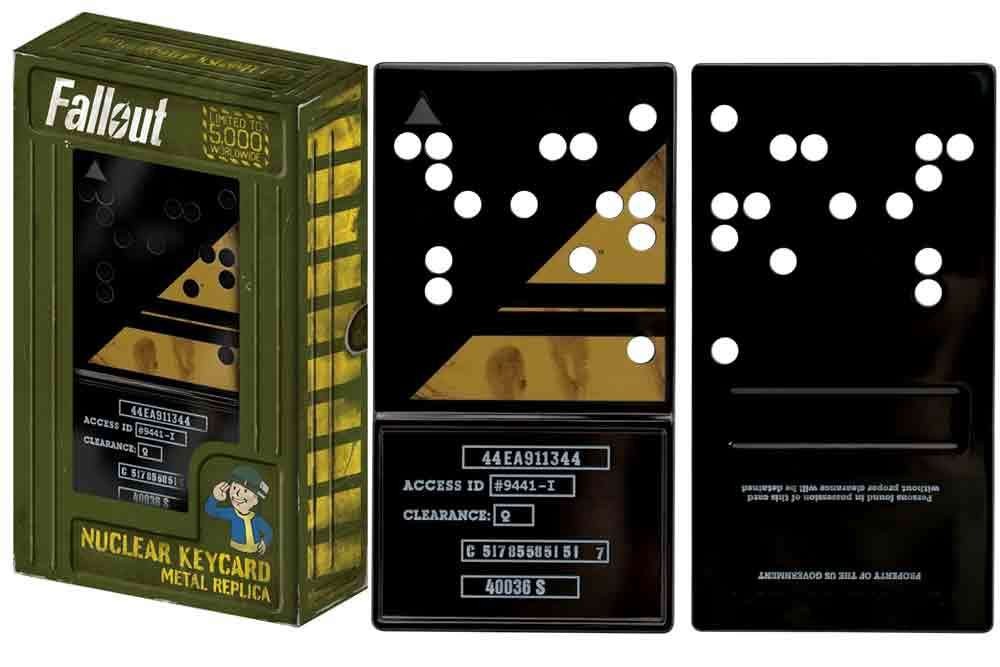 FANATTIK FALLOUT NUCLEAR KEYCARD METAL REPLICA