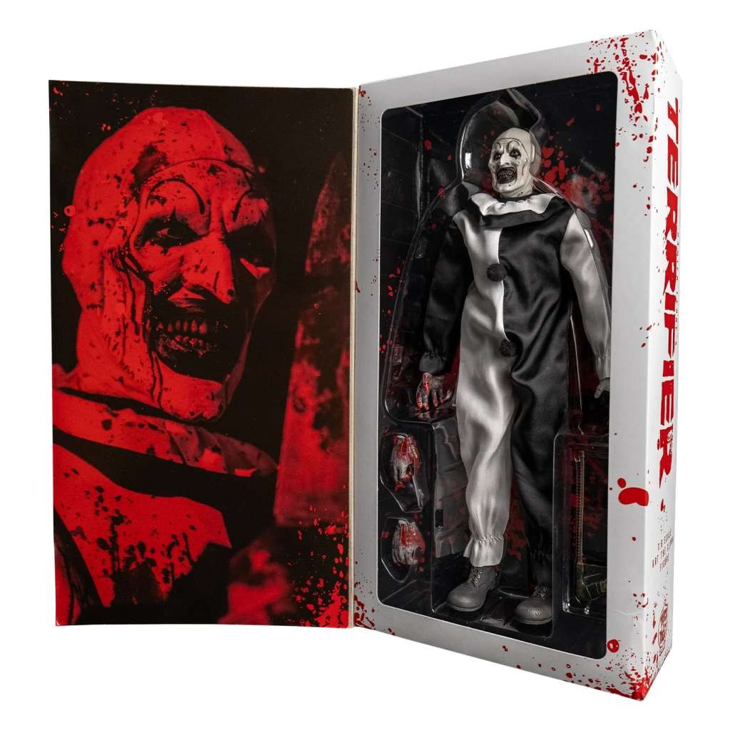 TRICK OR TREAT STUDIOS TERRIFIER ART THE CLOWN ACTION FIGURE 30CM