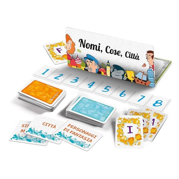 CLEMENTONI NOMI COSE CITTA GIOCO DA TAVOLO ITALIANO