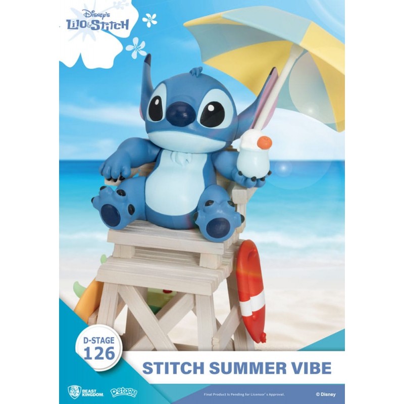 BUY D-STAGE LILO AND STITCH DS-126 STITCH SUMMER VIBE STATUE FIGURE...