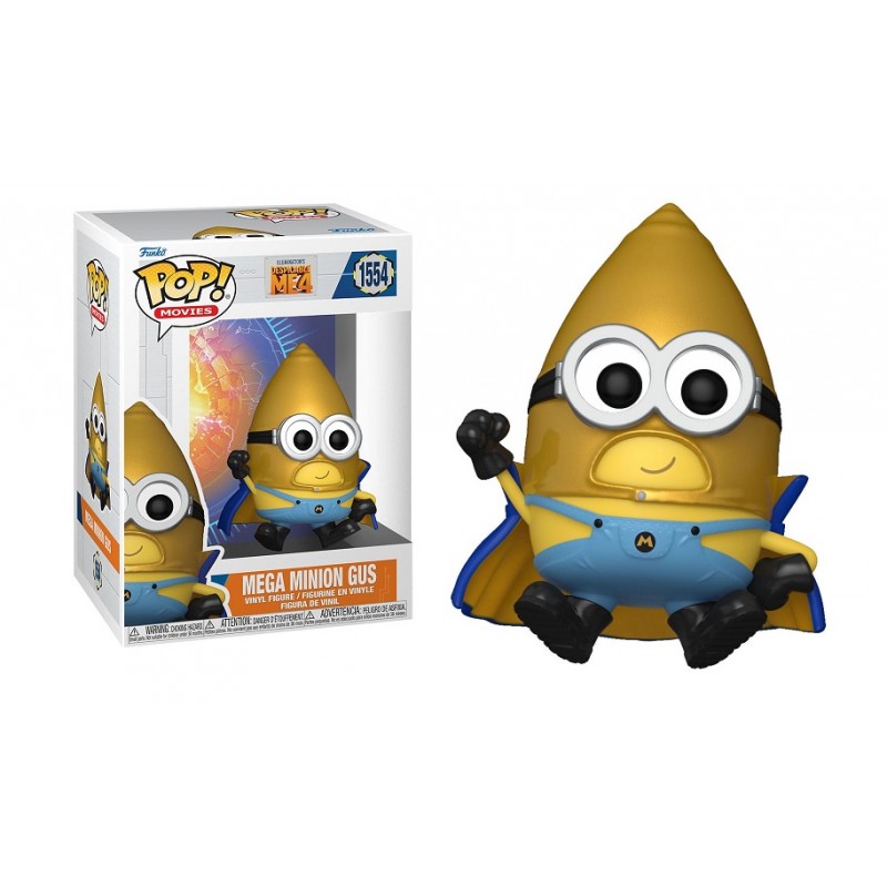 BUY FUNKO POP! DESPICABLE ME 4 MEGA MINION GUS BOBBLE HEAD FIGURE F...