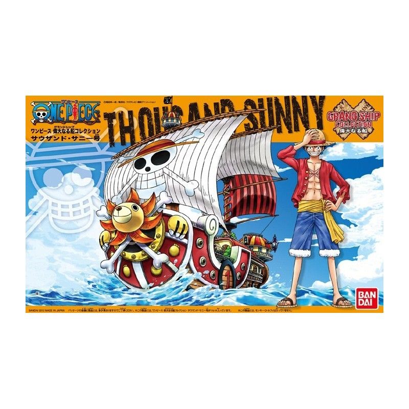BANDAI ONE PIECE GRAND SHIP COLLECTION THOUSAND SUNNY MODEL KIT