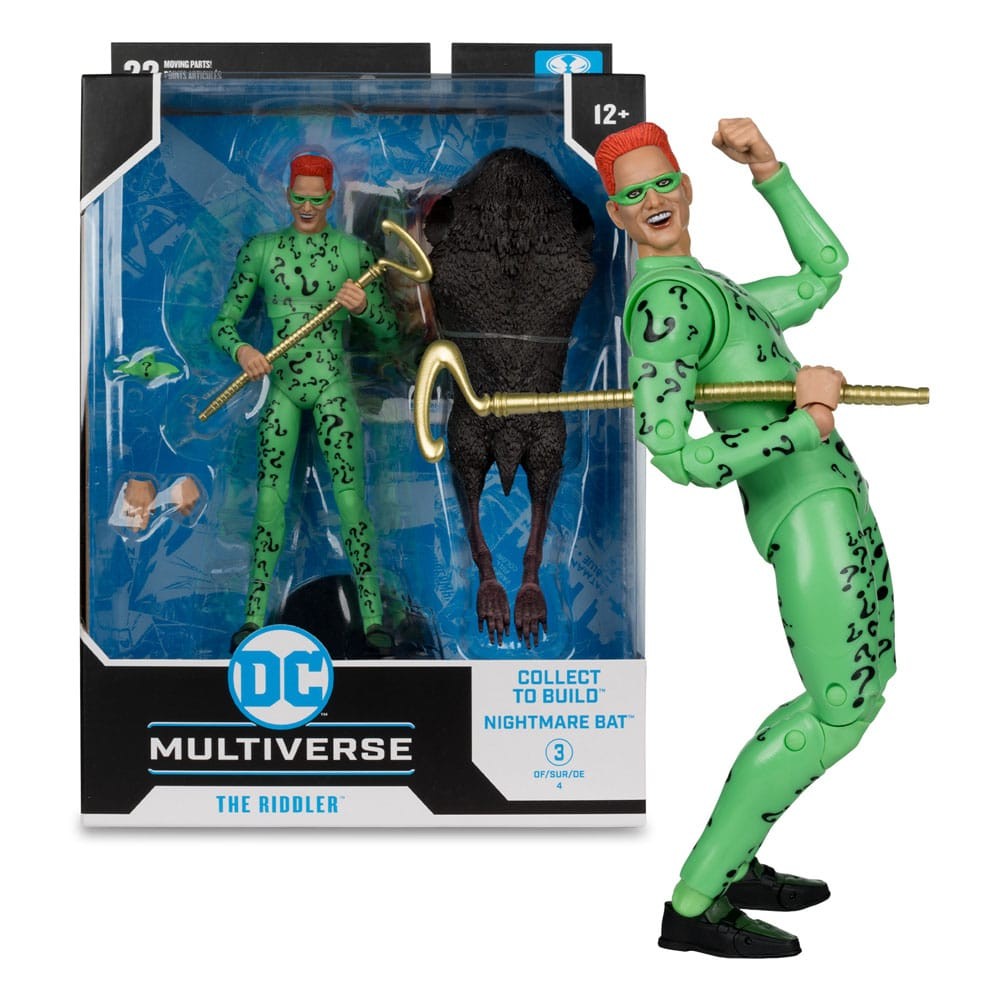 MC FARLANE DC MULTIVERSE BATMAN FOREVER THE RIDDLER ACTION FIGURE B...