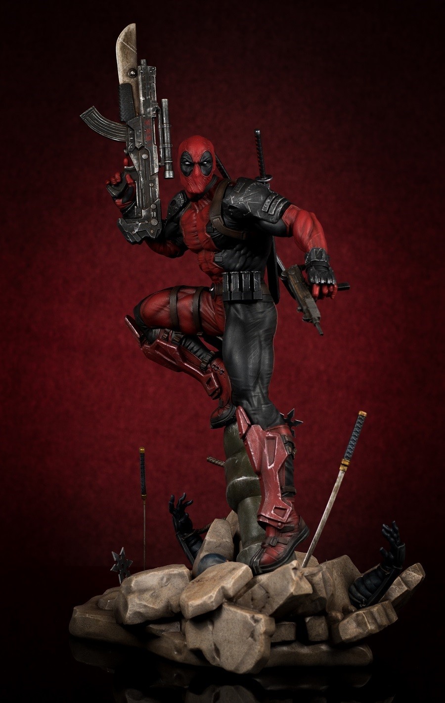 BUY MARVEL UNCANNY X-FORCE DEADPOOL 1/6 SCALE STATUE 46CM FIGURE SEMIC