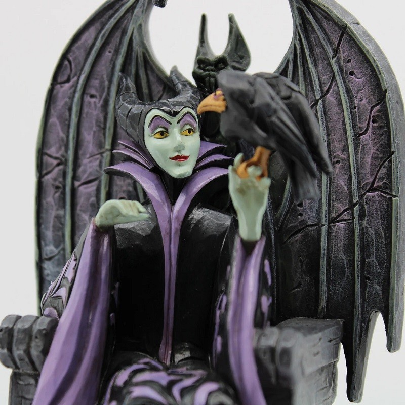 BUY SLEEPING BEAUTY MALEFICENT ON THRONE STATUE FIGURE ENESCO