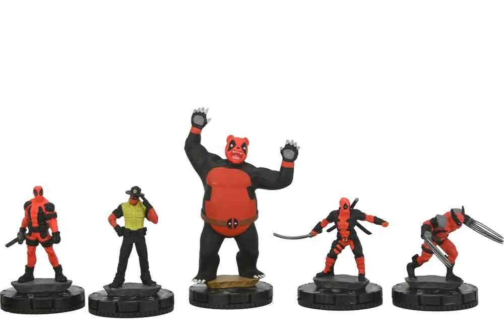 BUY MARVEL COMICS HEROCLIX DEADPOOL WEAPON X 10X BOOSTER BRICK WIZKIDS