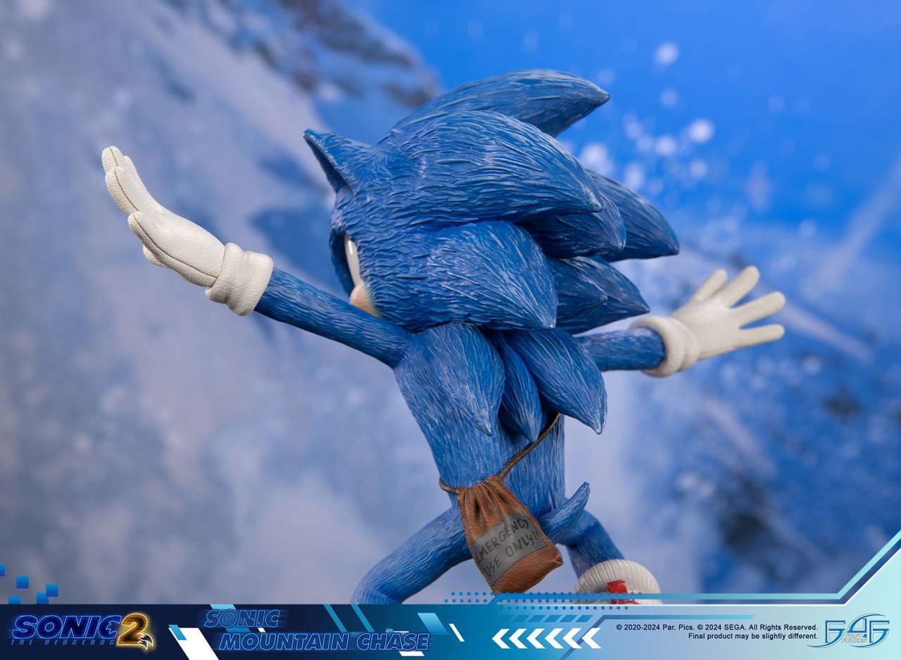BUY SONIC THE HEDGEHOG 2 SONIC MOUNTAIN CHASE STATUE FIRST4FIGURES