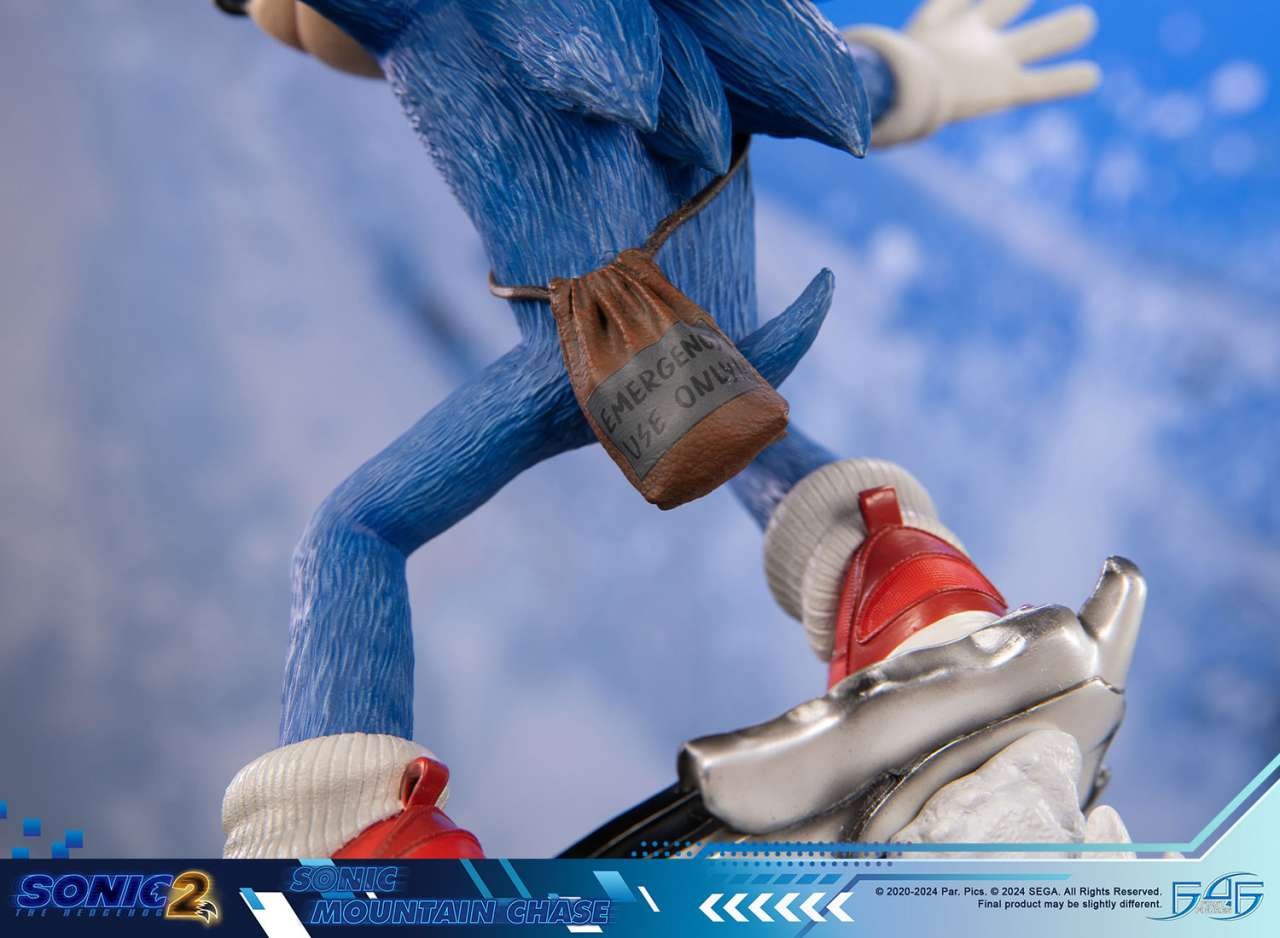 BUY SONIC THE HEDGEHOG 2 SONIC MOUNTAIN CHASE STATUE FIRST4FIGURES
