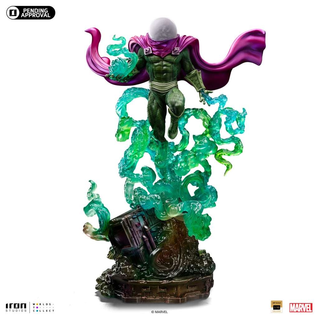 BUY SPIDER-MAN VS VILLAINS MYSTERIO BDS ART SCALE DELUXE STATUE IRO...