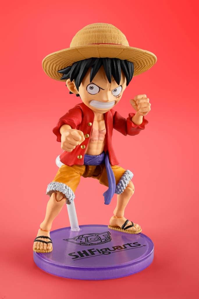 BANDAI ONE PIECE MONKEY D. LUFFY WCF X S.H. FIGUARTS ACTION FIGURE