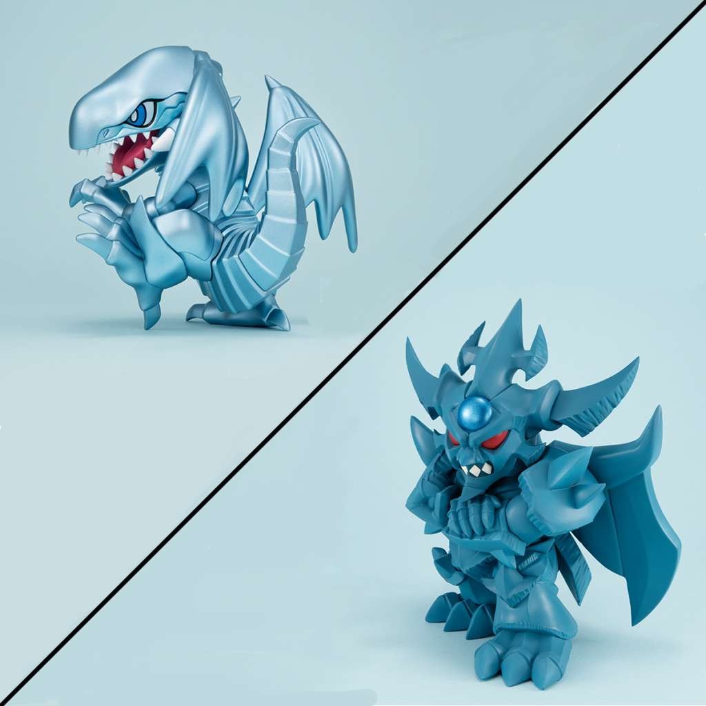 MEGAHOUSE YU-GI-OH MEGATOON BLUE EYES WHITE DRAGON + OBELISK THE TO...