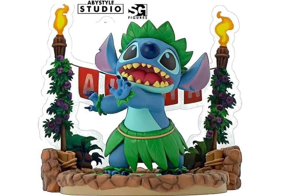 BUY LILO & STITCH HULA DANCE STITCH SUPER FIGURE COLLECTION STATUE ...