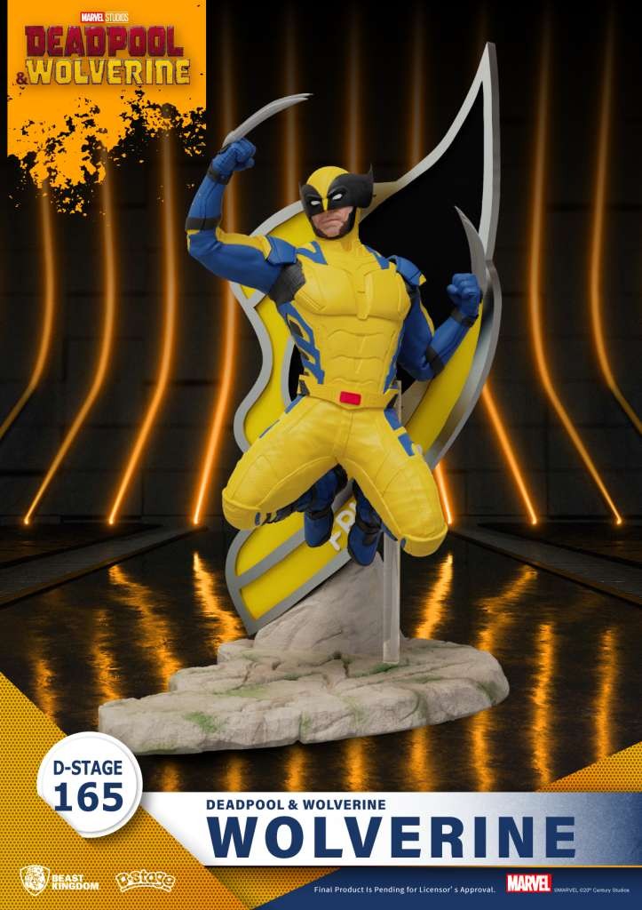 BUY D-STAGE DEADPOOL & WOLVERINE - WOLVERINE DIORAMA STATUE BEAST K...