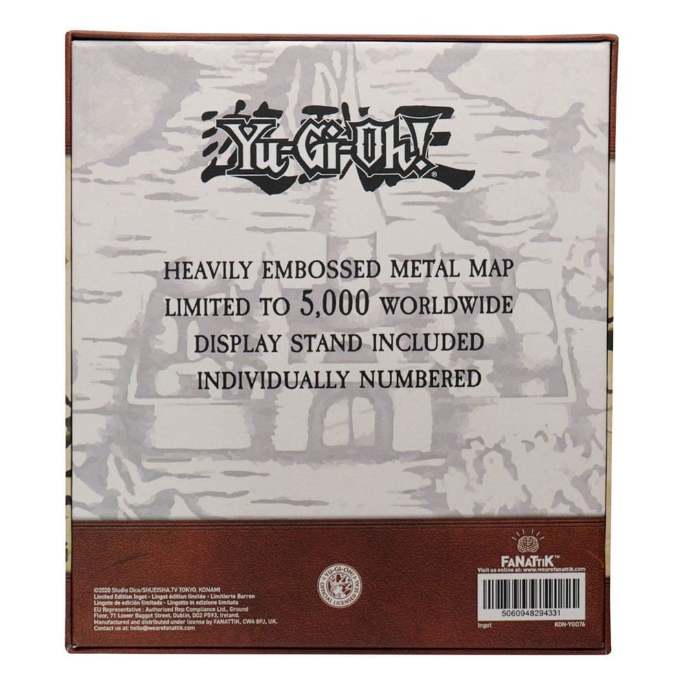 BUY YU-GI-OH! LIMITED EDITION DUELIST KINGDOM METAL MAP FANATTIK