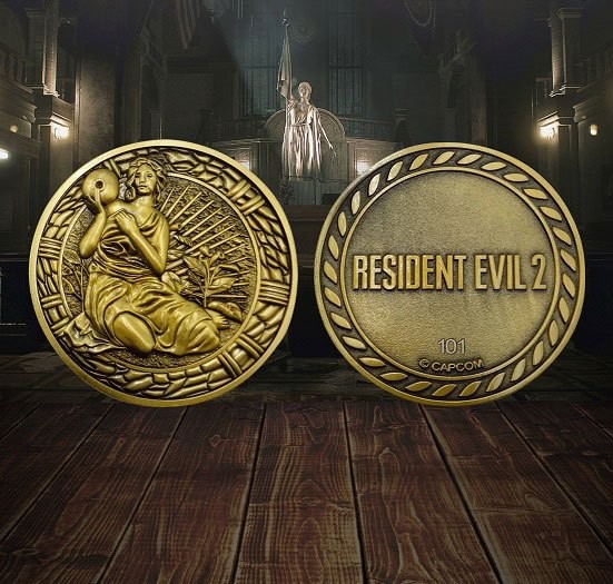 BUY RESIDENT EVIL 2 MAIDEN MEDALLION REPLICA FANATTIK