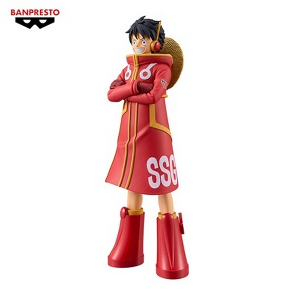 BUY ONE PIECE DXF GRANDLINE EGGHEAD MONKEY D. LUFFY STATUE FIGURE B...