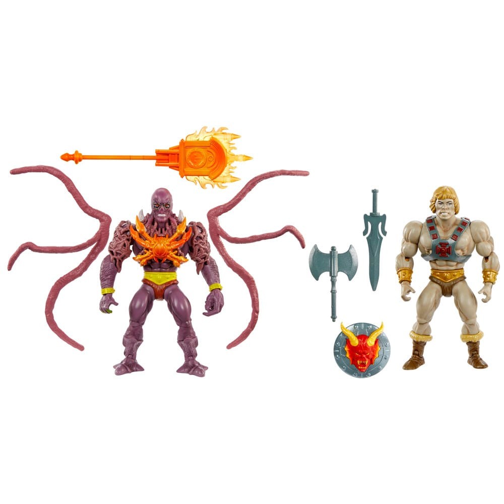 BUY MASTERS OF THE UNIVERSE X STRANGER THINGS HE-MAN & VECNA ACTION...