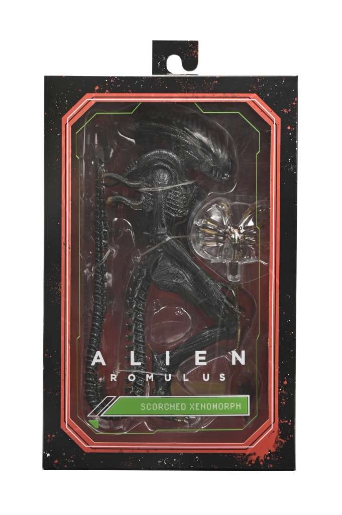 BUY ALIEN ROMULUS SCORCHED XENOMORPH ACTION FIGURE NECA