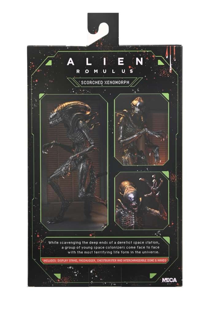 BUY ALIEN ROMULUS SCORCHED XENOMORPH ACTION FIGURE NECA