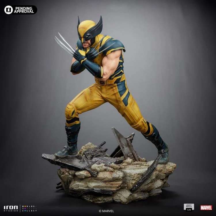 BUY DEADPOOL AND WOLVERINE LEGACY REPLICA WOLVERINE 1/4 STATUE FIGU...