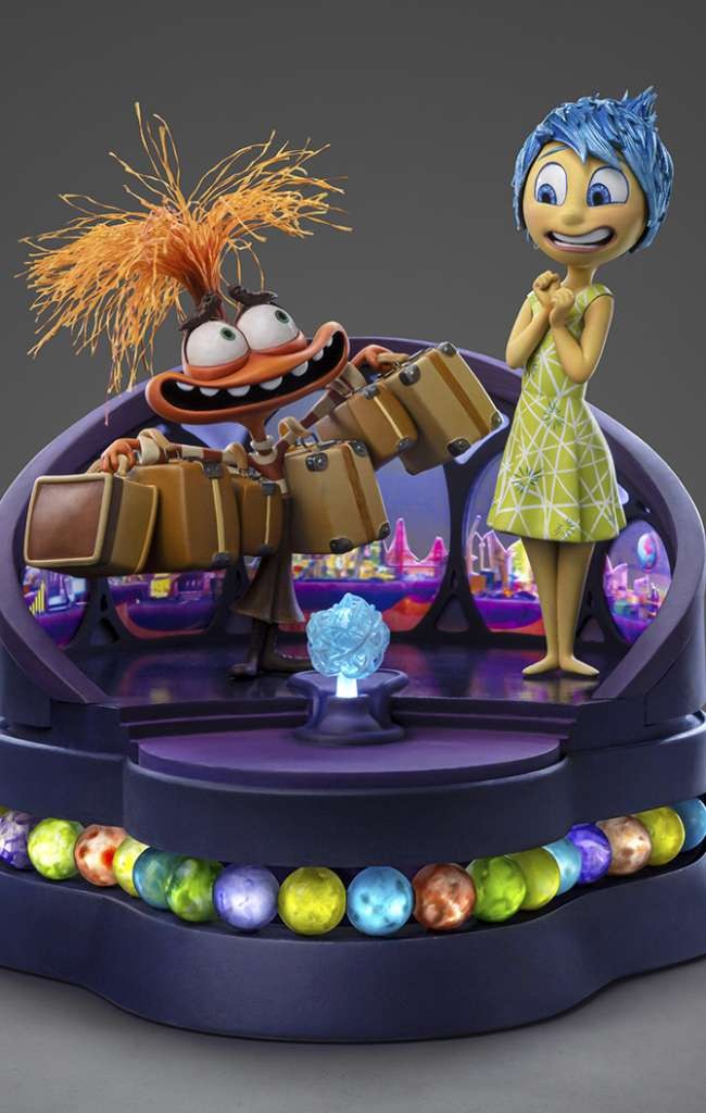 BUY INSIDE OUT 2 ART SCALE DLX 1/10 STATUE FIGURE IRON STUDIOS