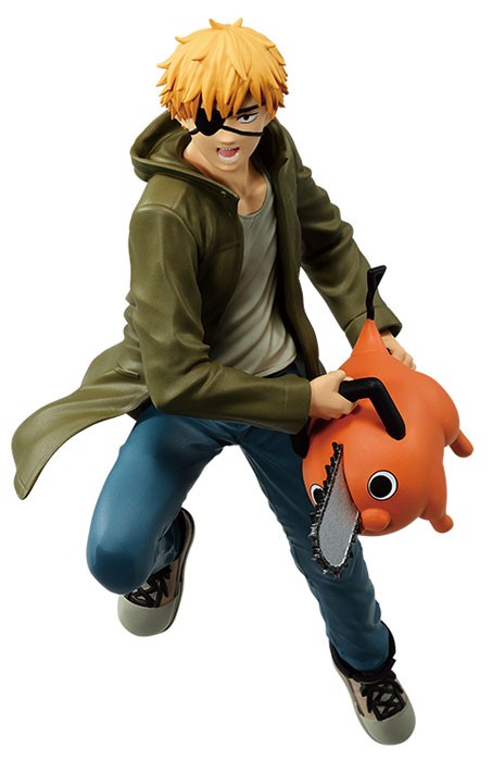 BANPRESTO CHAINSAW MAN VIBRATION STARS DENJI E POCHITA STATUA FIGURE