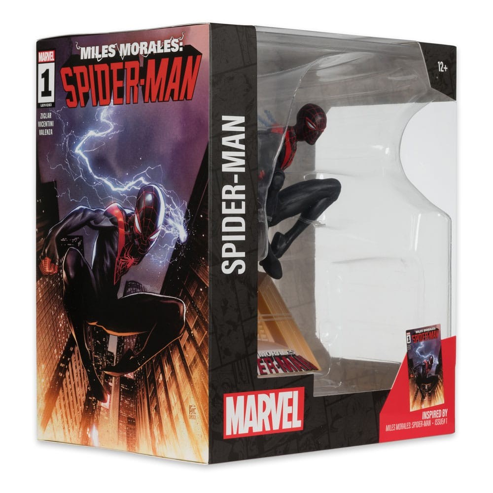 BUY MARVEL PVC STATUE SPIDER-MAN (MILES MORALES SPIDER-MAN 1) FIGUR...