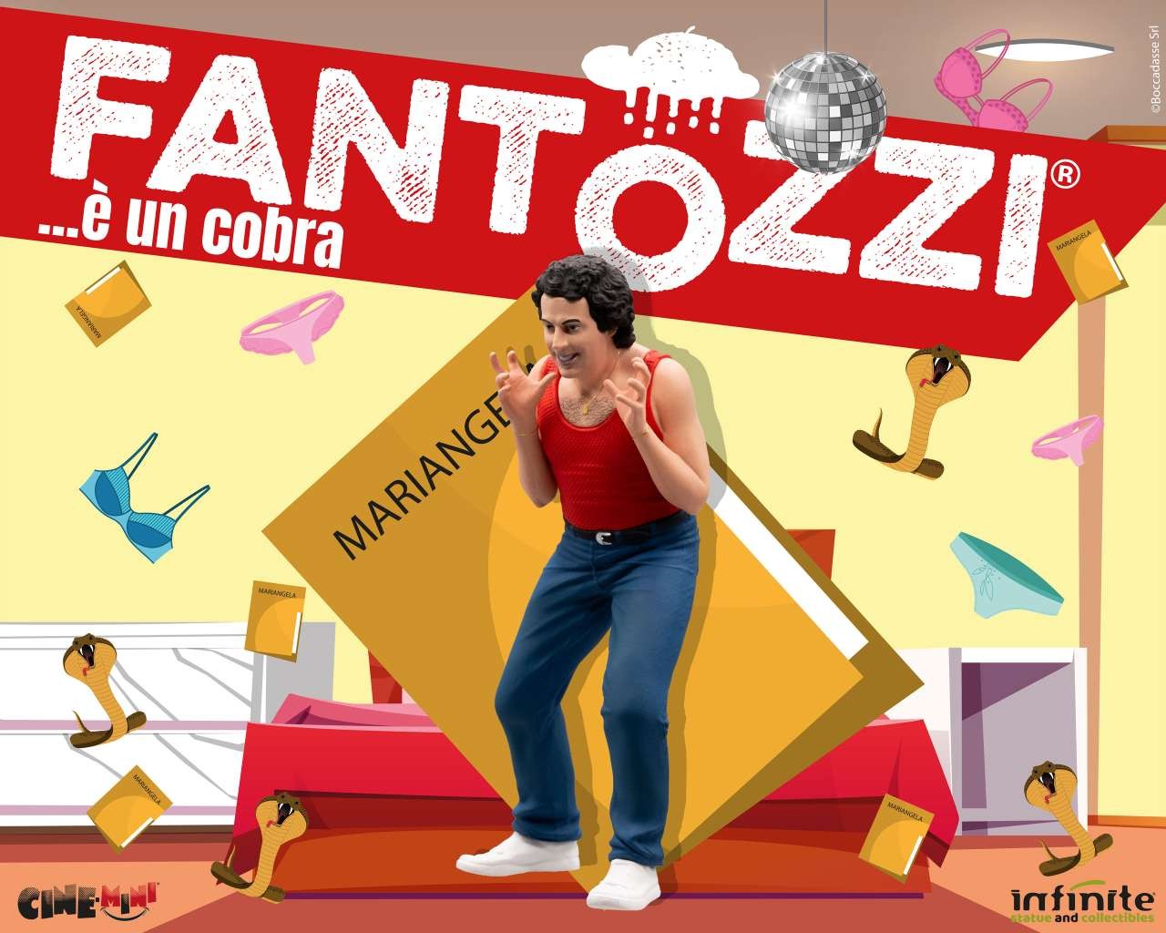 BUY FANTOZZI LORIS BATACCHI E' UN COBRA MINI FIGURE INFINITE STATUE