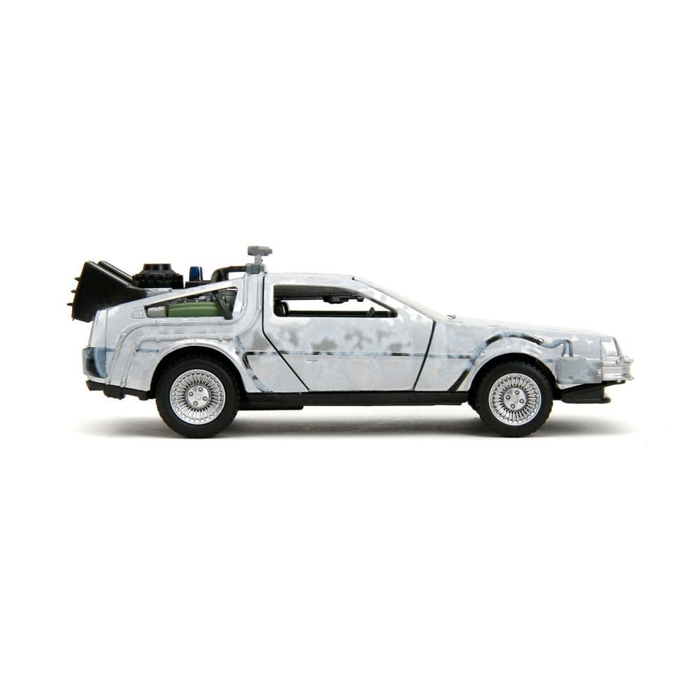 JADA TOYS BACK TO THE FUTURE DELOREAN FROZEN TIME MACHINE DIE CAST ...