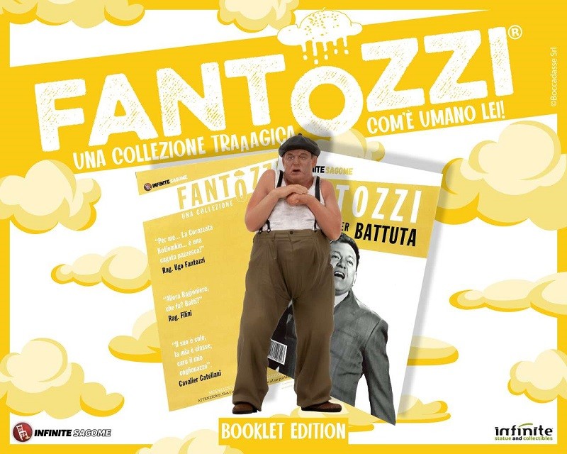 INFINITE STATUE FANTOZZI COM'E' UMANO LEI! BOOKLET EDITION PVC MINI...