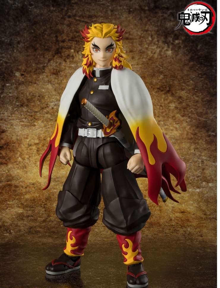 BUY DEMON SLAYER S.H. FIGUARTS KYOJURO RENGOKU ACTION FIGURE BANDAI