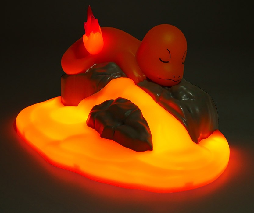BUY POKEMON CHARMANDER LIGHT UP SCENE DIORAMA TEKNOFUN